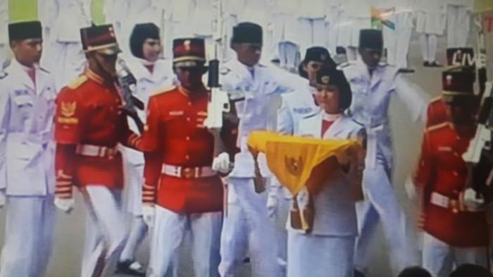 Inilah Maria Felicia Gunawan, Si Pembawa Baki Bendera Pusaka ...
