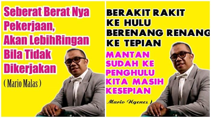 Meme Lucu Mario Teguh Super KW Jadi Viral - Tribunsumsel.com