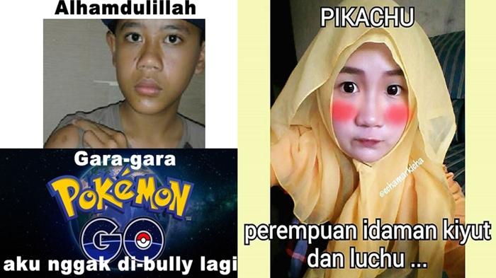 Ini Dia 10 Meme ‘Gara-gara Pokemon Go’ yang Bikin Ngakak - Tribunsumsel.com