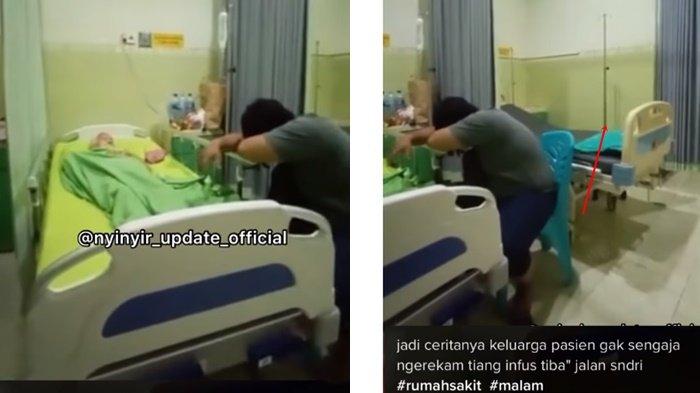 VIRAL Tiang Infus Disebut Berjalan Sendiri di Dalam Kamar Rumah Sakit ...