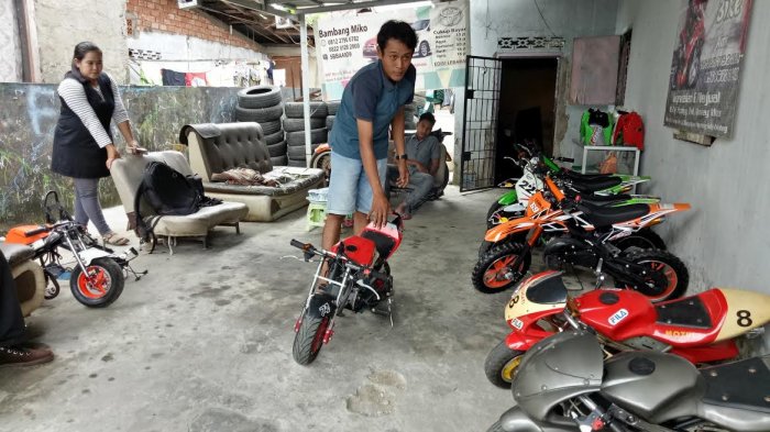 Demam Motor Mini, Aini dan Suami Kebanjiran Untung - Tribunsumsel.com