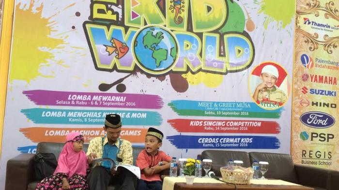 Musa, Hafidz Cilik Hadir di PIM - Tribunsumsel.com