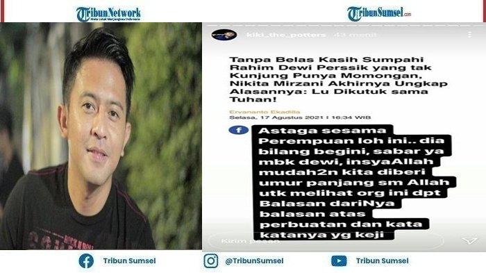 Sindiran Nikita Mirzani ke Dewi Perssik Terkait Kehamilan, Kiki The Potters : Kata-kata Nyai ...