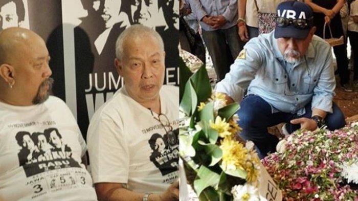 Pemakaman Rudy Badil, Indro Warkop Tertunduk di Makam Pendiri Warkop ...
