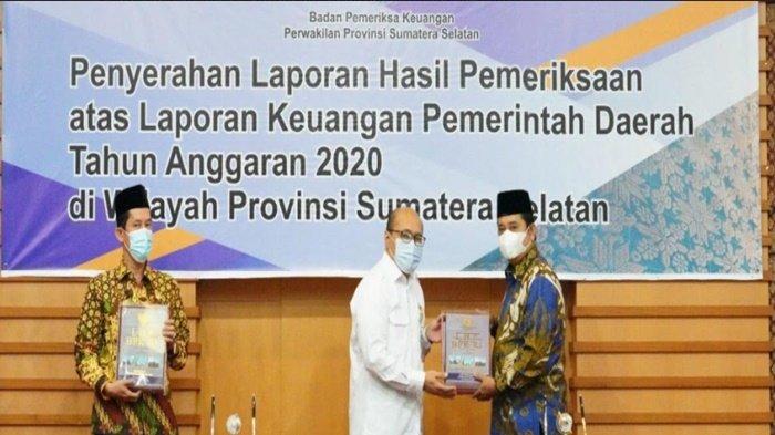 LKPD Tahun Anggaran 2020 Kabupaten Banyuasin Raih WTP - Tribunsumsel.com