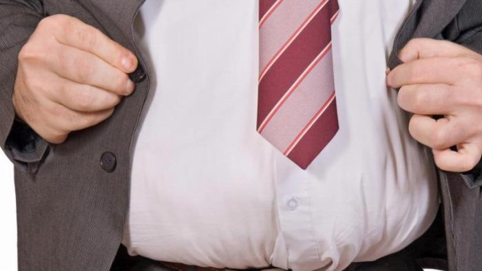 Ini Bahaya Perut Buncit pada Pria - Tribunsumsel.com