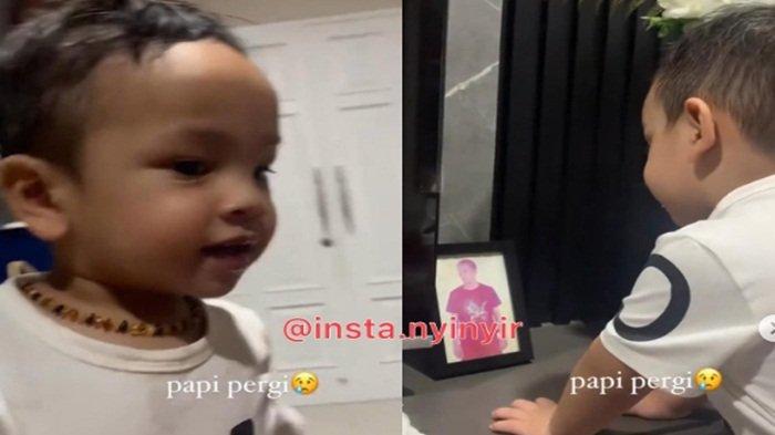 'Papi Pergi', Ekspresi Gala Sky Datang dan Pandangi Potret Bibi ...