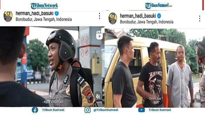 Demo BBM Hari Ini, Pak Bhabin Edukasi Masyarakat Soal Kenaikan BBM ...