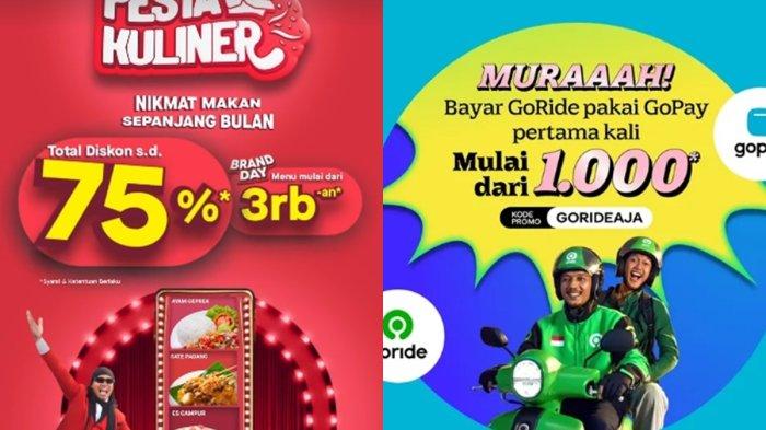 17 Kode Promo Gojek Spesial Awal Bulan Juli 2025, Diskon GoFood 75 ...