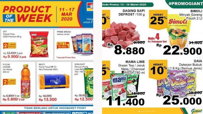Promo Indomaret & Giant Sampai 17 Maret 2020, Beli 1 Gratis 1, Diskon ...