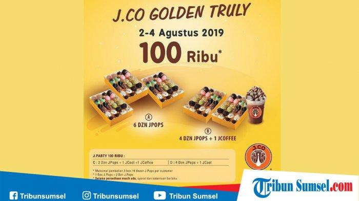 Promo JCO JPops Party 2-4 Agustus 2019, 6 Dus JPops Hanya Rp 100 Ribu ...