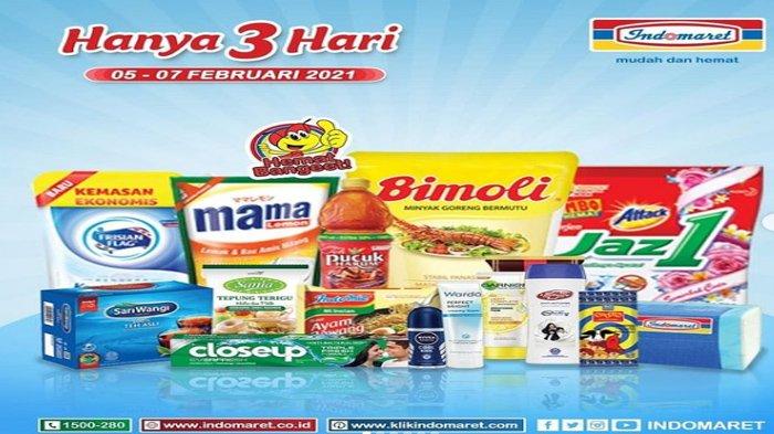 Promo JSM Indomaret Kota Palembang 5-7 Februari 2021, Banyak Diskonnya - Tribunsumsel.com