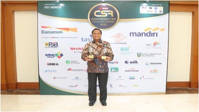 Pusri Raih Indonesia CSR Excellence Award 2022 - Tribunsumsel.com