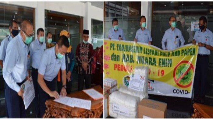 PT TeL PP Serahkan Donasi Sosial Penanggulangan wabah covid-19 kepada ...