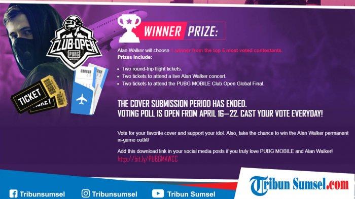 PUBG Mobile X Alan Walker Cover Contest 'On My Way', Vote & Dukung ...