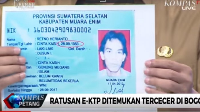 KTP Milik Retno Tercecer di Bogor, Keluaraga di Muaraenim Kaget, Merasa ...
