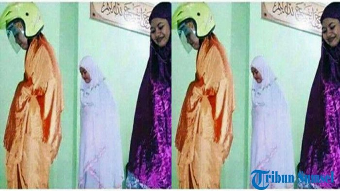 Salat Pakai Helm sambil Tertawa, Gadis Ini Tantang Malaikat untuk ...