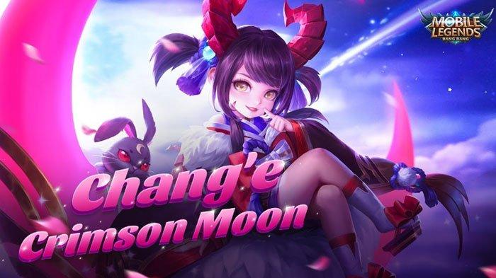 Skin Hero Chang`e Terbaru Crimson Moon Mobile Legends, Ini Video ...