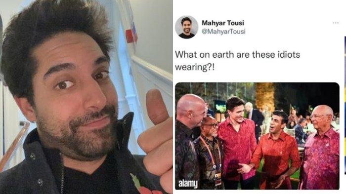 Sosok Mahyar Tousi Youtuber Asal Inggris Viral Hina Batik Indonesia ...