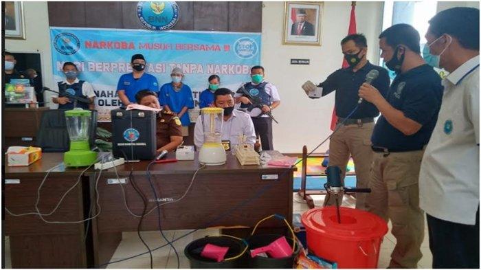 Begini Cara BNNP Sumsel Musnahkan Barang Bukti Sabu dan Ekstasi, Perkecil Penggunaan di ...