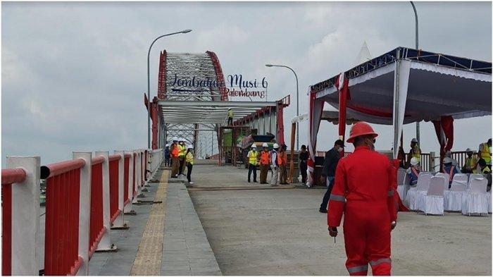 Diresmikan 30 Desember 2020 Oleh Gubernur Sumsel, Jembatan Musi 6 Belum Dibuka Untuk Umum ...