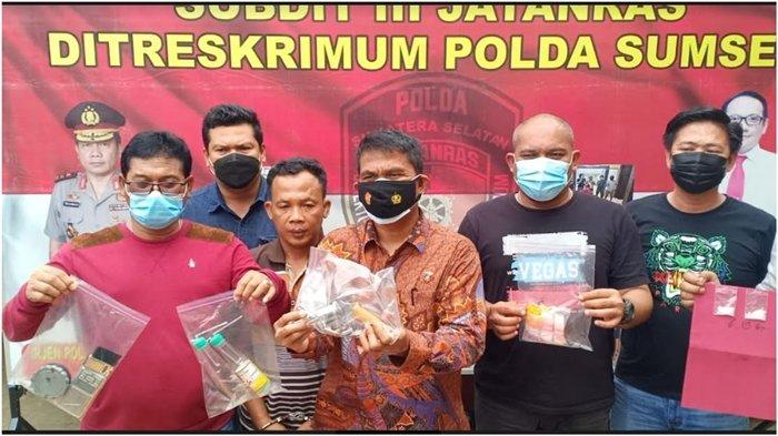 Bandar Sabu Banyuasin Ini Terjaring Razia di Palembang, Bawa Senpira Takuti Pembeli ...