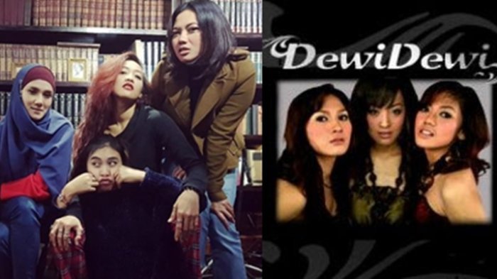 Dua Mantan Personel Dewi-Dewi Reuni dengan Mulan Jameela, Tata Janeeta ...