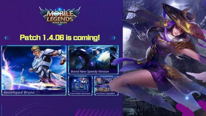 Mobile Legends Update Patch 1.4.06 Bisa Jadi Streamer, Skin Baru, Hero ...