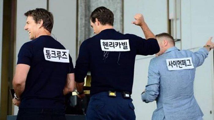 Running Man Name Tag