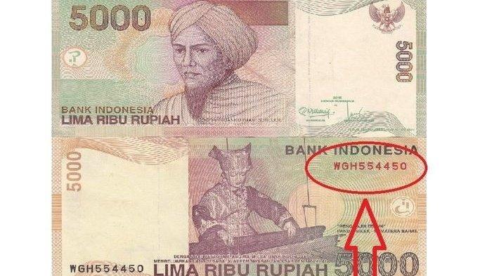 Periksa Uang Anda, Uang Kertas Rp 5 Ribu Bakal Dibeli Seharga Rp 30 ...