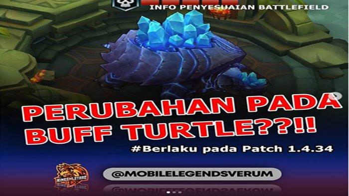 Update Terbaru Mobile Legends (MLBB) Desember, Penyesuaian Buff Turtle ...