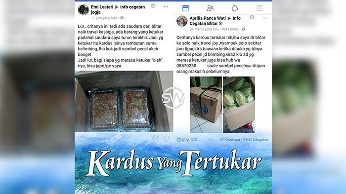 Ngakak ! Kisah Kardus yang Tertukar Kayak Film Sinetron, Ketemu di ...