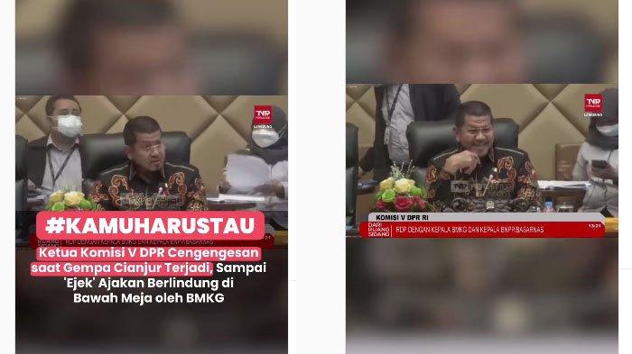 Dikecam Netizen, Anggota DPR Roberth Rouw Tertawa Dapat Instruksi ...
