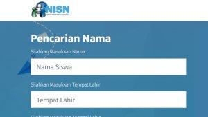 Link nisn.data.kemdikbud.go.id Pencarian Nama NISN Sekolah dan Cara ...