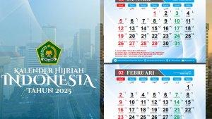 Link Unduh Kalender 2025 Format PDF/PNG/JPEG, Lengkap dengan Tanggalan Jawa dan Hijriah ...