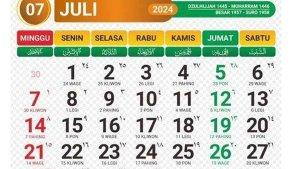 Unduh Gratis Kalender Jawa 2024, Versi PDF, PNG dan CDR Lengkap dengan Penanggalan Weton ...
