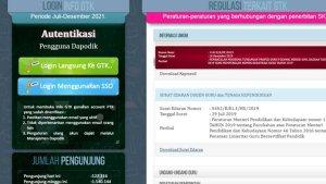 Solusi Info GTK Tidak Bisa Dibuka, Login Menggunakan SSO PTK Datadik ...