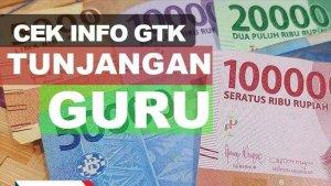 Cek NRG Info GTK 2025 Melalui https://info.gtk.kemendikbud.go.id, Langkah Pencairan Tunjangan ...