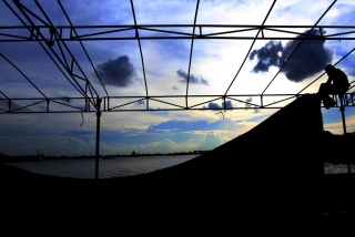 Foto Persiapan Cap Go Meh di Pulau Kemaro - Tribunsumsel.com