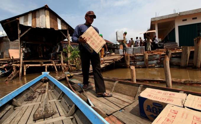 Berita Foto: Air Sebagai Sumber Kehidupan - Tribunsumsel.com