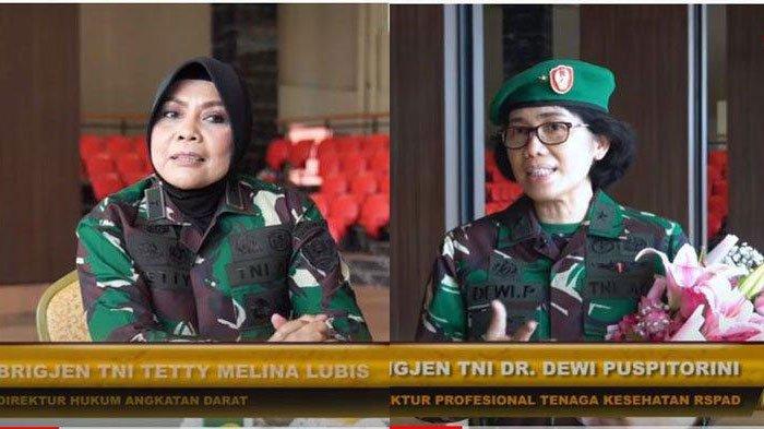 Profil dan Biodata 2 Jenderal Wanita yang Dipercaya Jenderal Andika Perkasa Jadi Petinggi di TNI ...