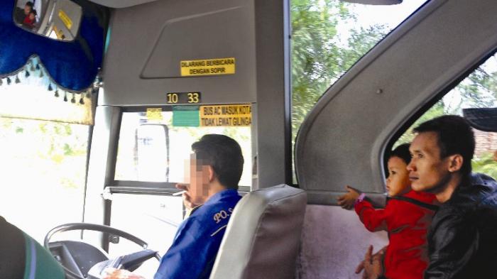 Sopir Bus Kerja Alat Robot - Surya.co.id
