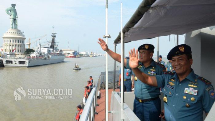 Laksamana Muda TNI Darwanto Resmi Jadi Pangarmatim - Surya.co.id