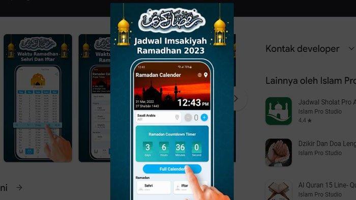 3 Aplikasi Pengingat Jadwal Imsakiyah dan Jadwal Buka Puasa, Lengkap Beserta Link Download ...