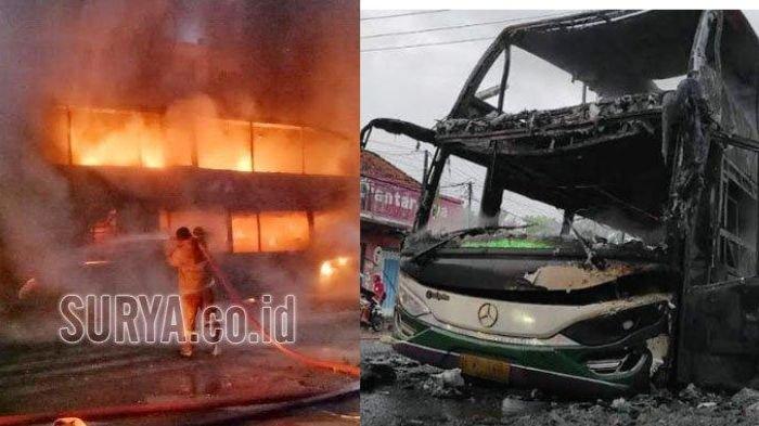 4 Fakta Bus Karina Double Decker Terbakar di Pamekasan: Muncul Kepulan ...