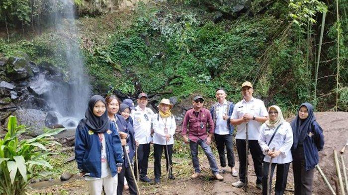 Kolaborasi dengan Mahasiswa Unej, Disparbudpora Bondowoso Hidupkan Lagi Wisata Air Terjun ...