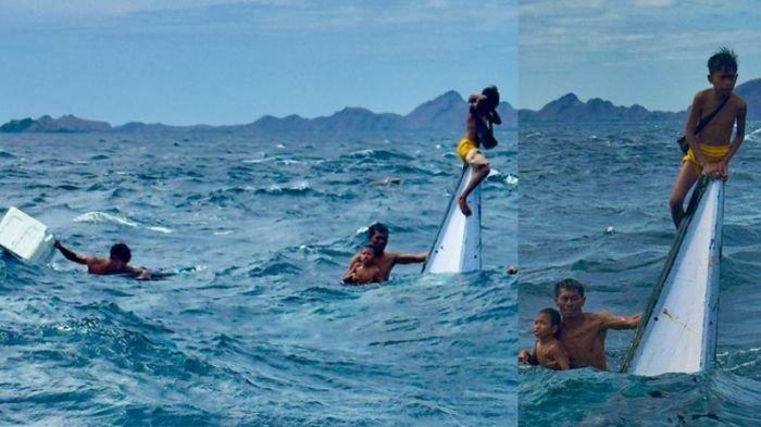 Nasib Ayah Viral Selamatkan 3 Anak yang Terombang-ambing di Laut, Belum ...
