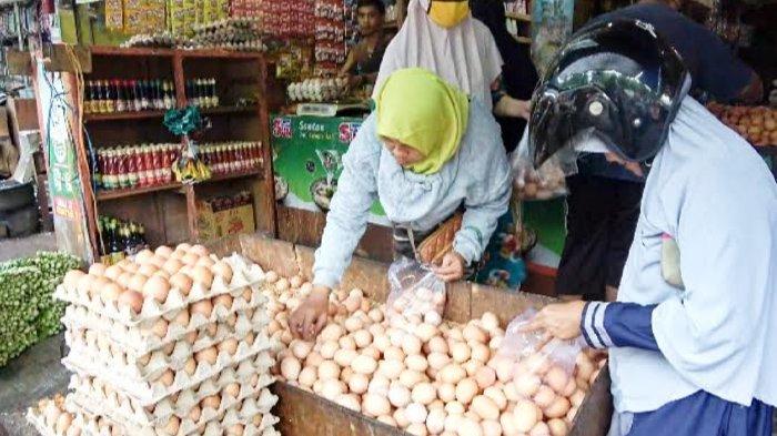 Harga Telur di Pasar Tradisional Kabupaten Lamongan Tembus Rp 31 Ribu ...