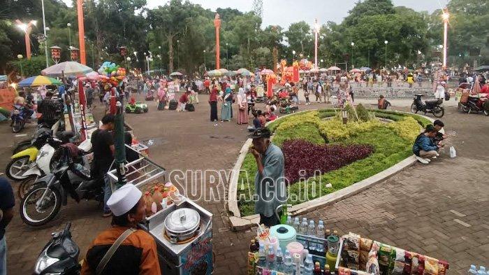 Alun-alun Merdeka Kota Malang akan Direnovasi, Seperti Ini Skema Rancangannya - Surya.co.id