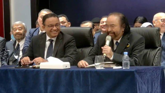 Partai NasDem Deklarasikan Anies Baswedan Sebagai Capres 2024 Sebulan Lebih Cepat - Surya.co.id